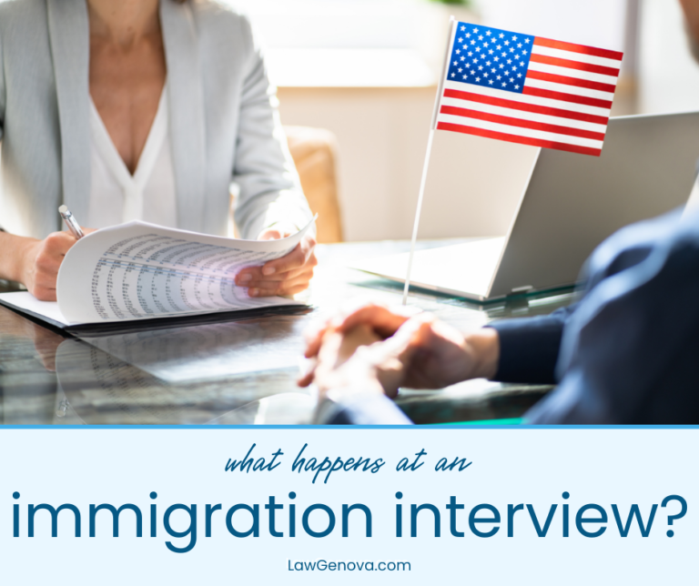 What Happens at an Immigration Interview | Law Genova